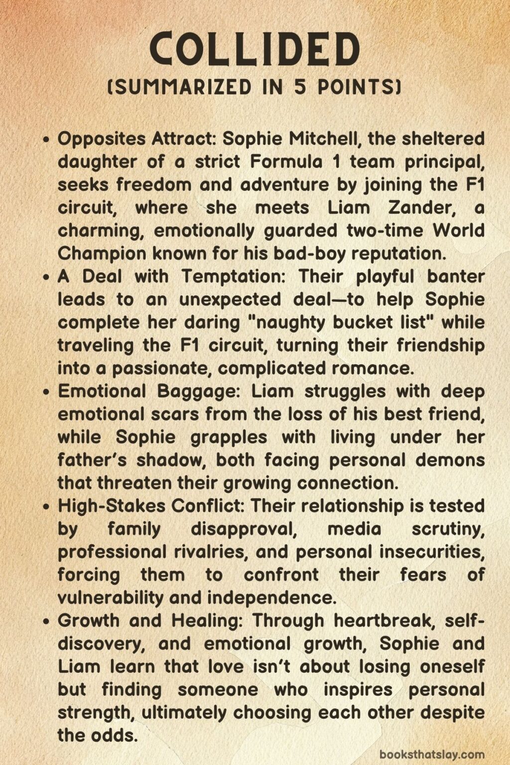 Collided by Lauren Asher Summary, Characters and Themes