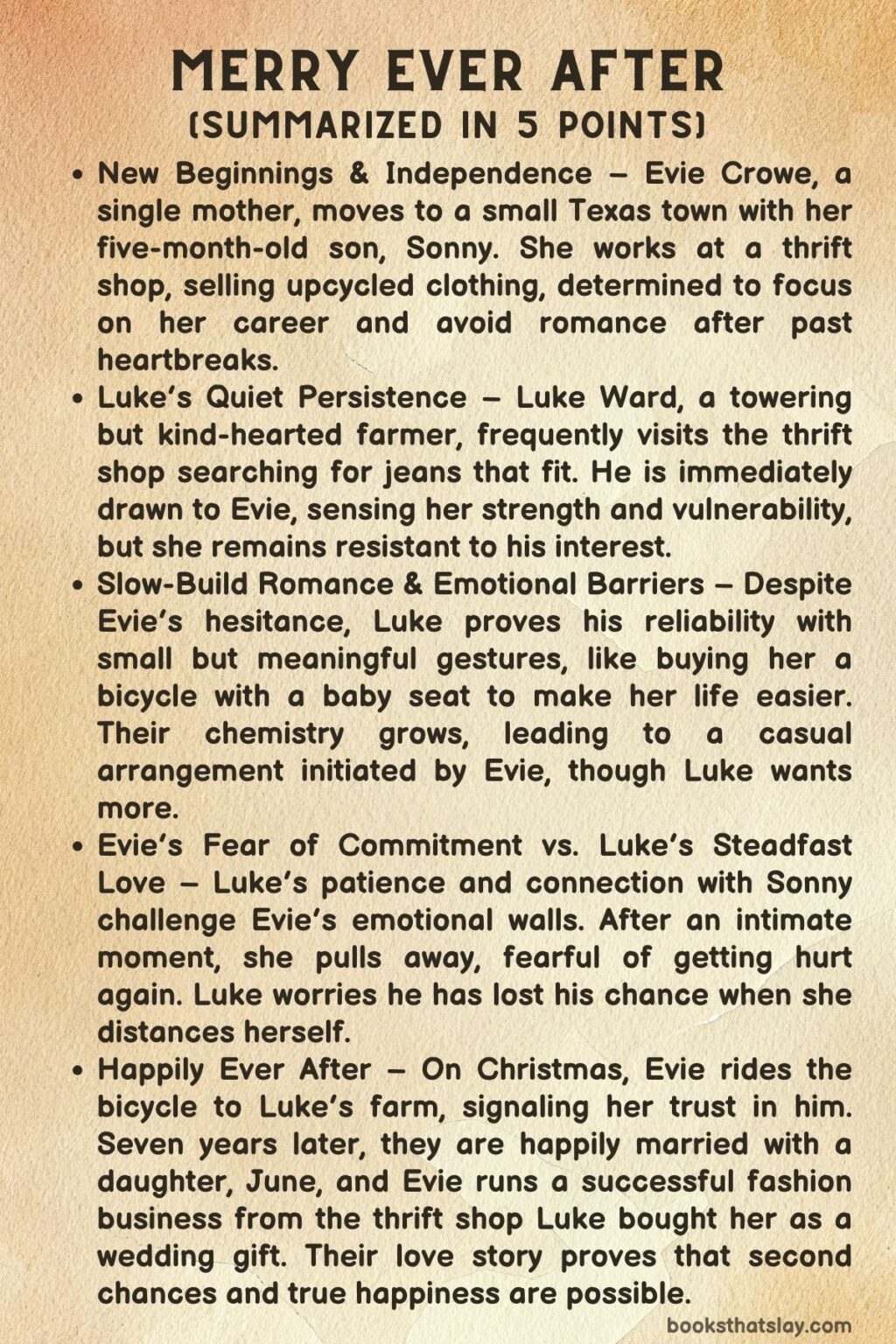 Merry Ever After Summary, Characters and Themes