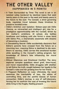 The Other Valley Summary, Characters and Themes