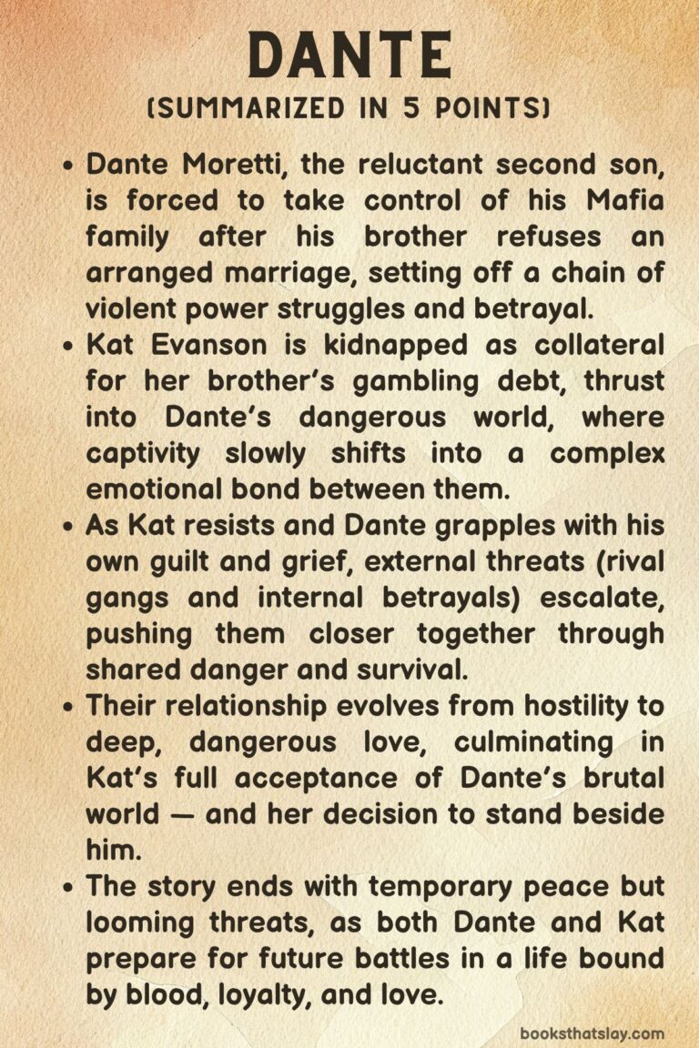 Dante by Sadie Kincaid Summary, Characters and Themes