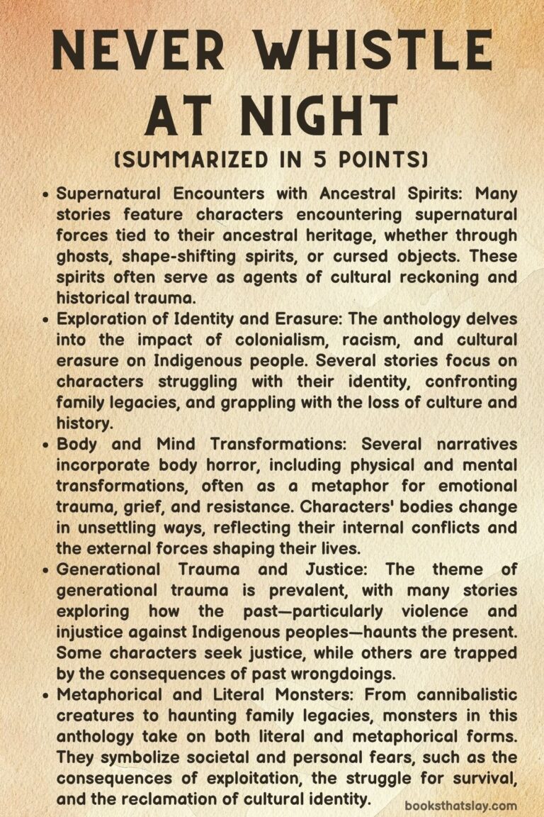 Never Whistle at Night Summary, Analysis and Themes