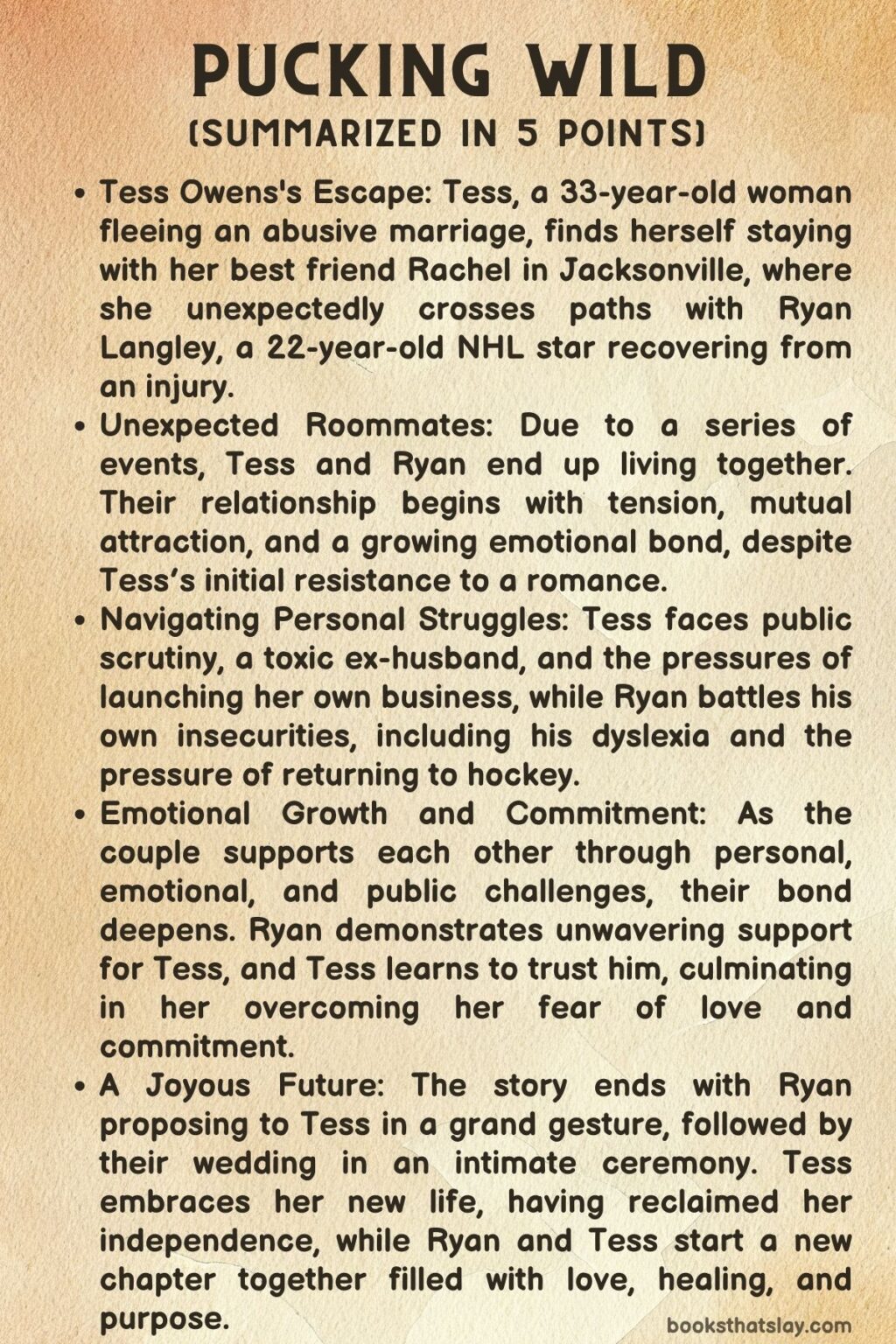 Pucking Wild Summary, Characters and Themes