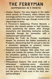 The Ferryman Summary, Characters and Themes | Justin Cronin