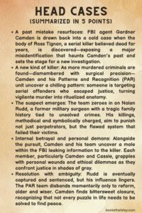 Head Cases Summary, Characters and Themes | John McMahon