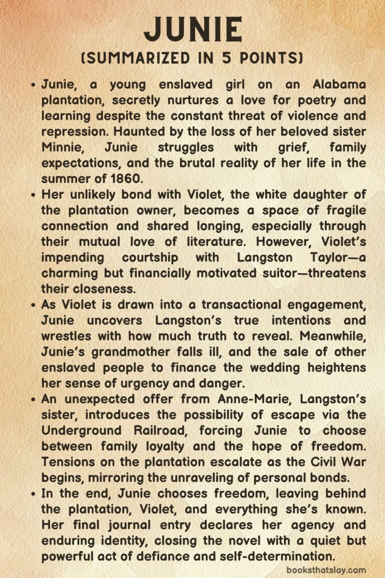 Junie Summary, Characters and Themes | Erin Crosby Eckstine