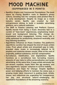 Mood Machine by Liz Pelly Summary and Analysis