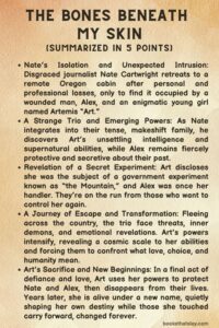 The Bones Beneath My Skin Summary, Characters and Themes