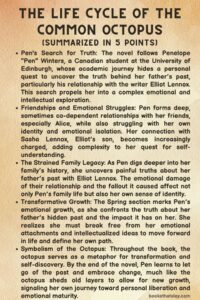 The Life Cycle of the Common Octopus Summary, Characters and Themes