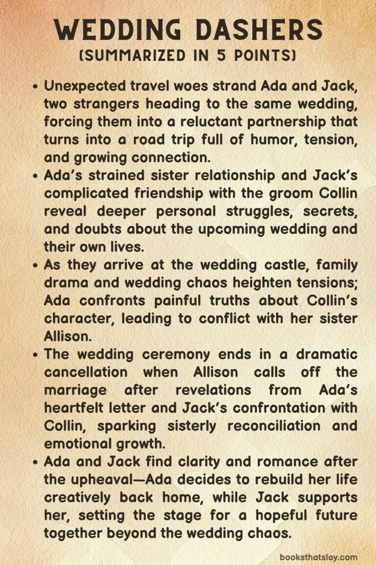 Wedding Dashers Summary, Characters and themes