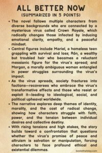All Better Now Summary, Characters and Themes