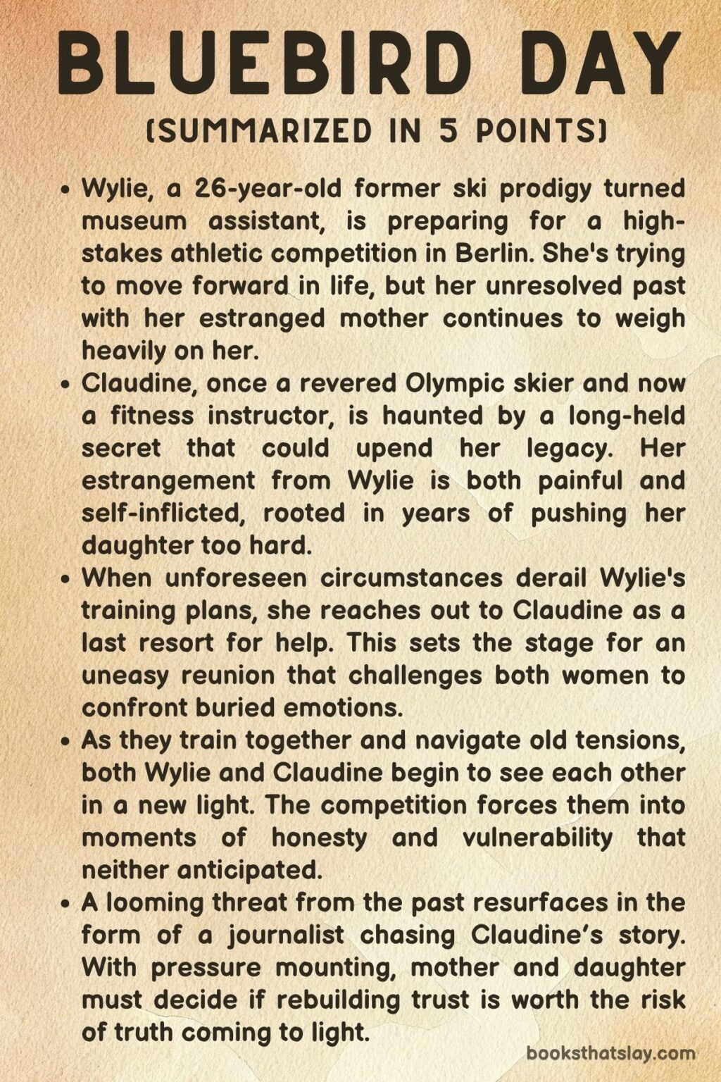 Bluebird Day Summary, Characters and Themes