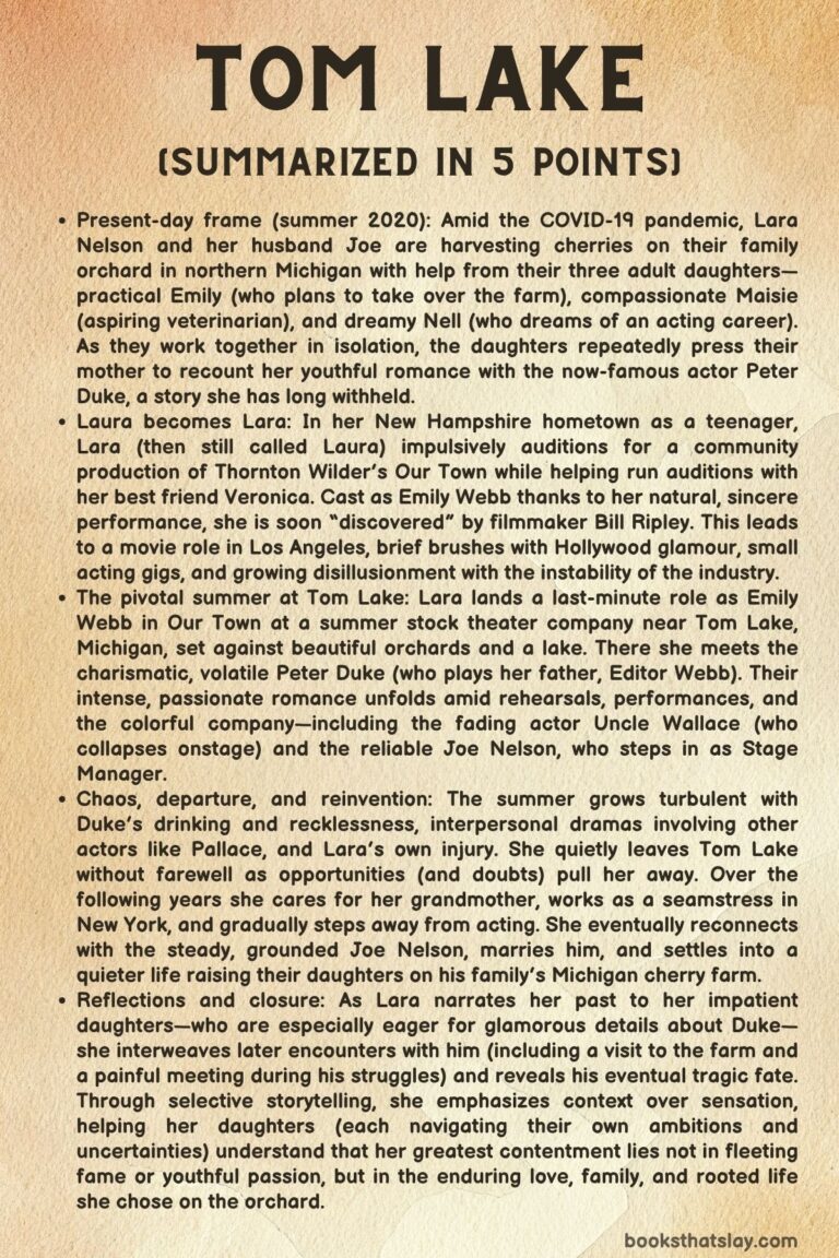 Tom Lake Summary, Characters and Themes