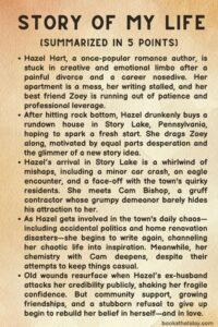 Story of My Life Summary, Characters and Themes | Lucy Score