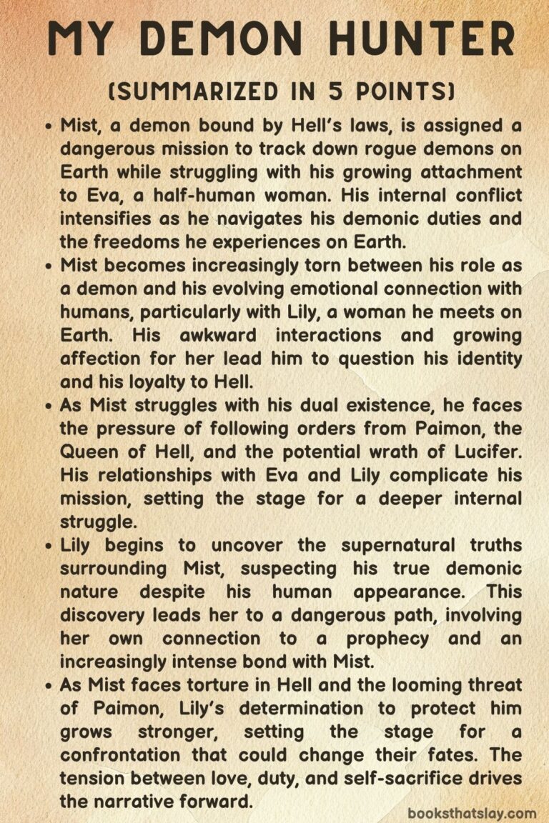 My Demon Hunter Summary, Characters and Themes