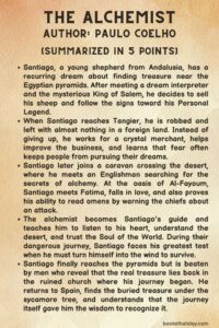 The Alchemist Summary, Characters and Themes