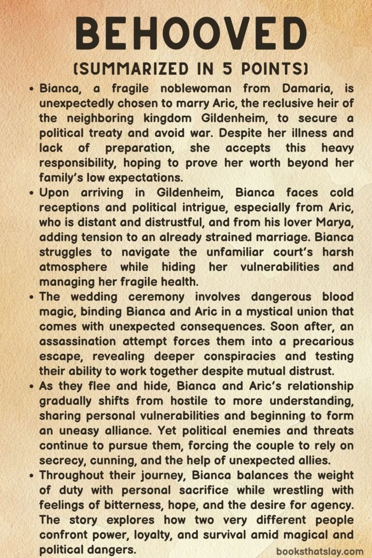 Behooved by M. Stevenson Summary, Characters and Themes