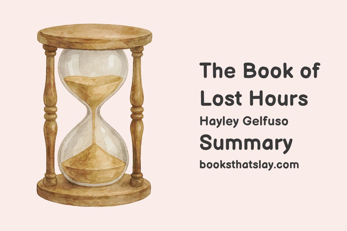 The Book of Lost Hours Summary, Characters and Themes