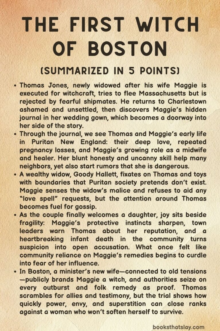 The First Witch of Boston Summary, Characters and Themes