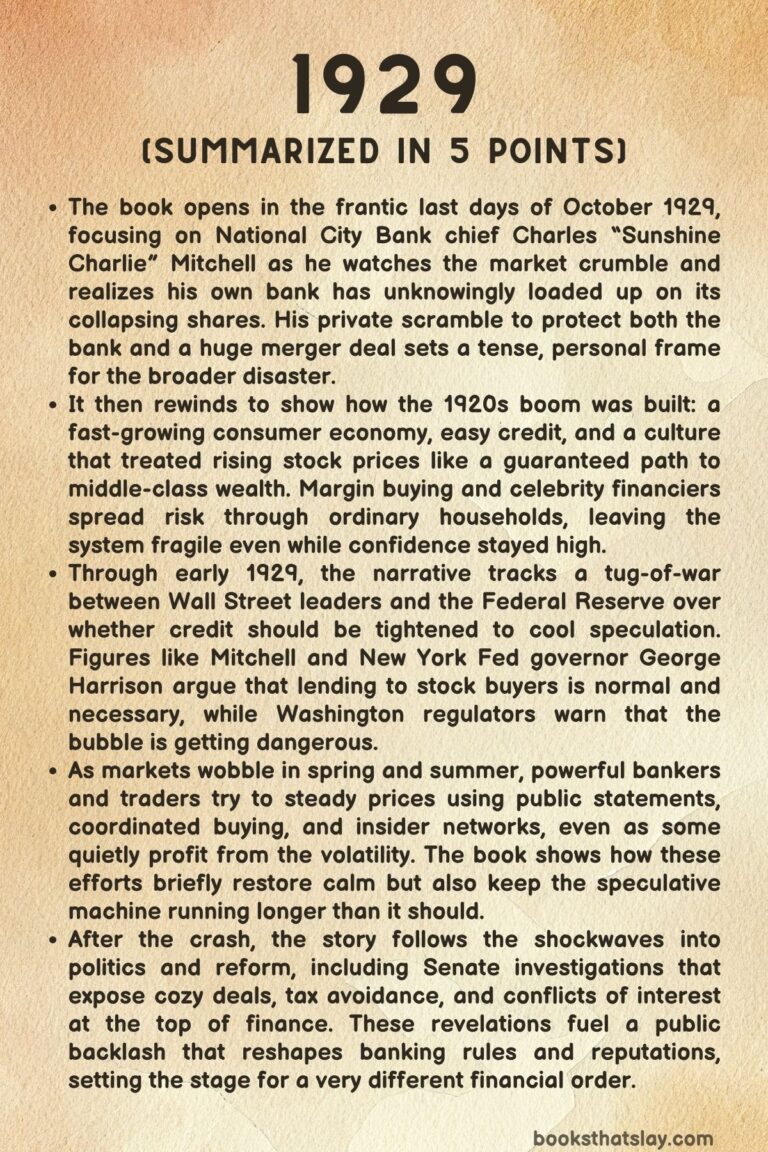 1929 by Andrew Ross Sorkin Summary and Analysis
