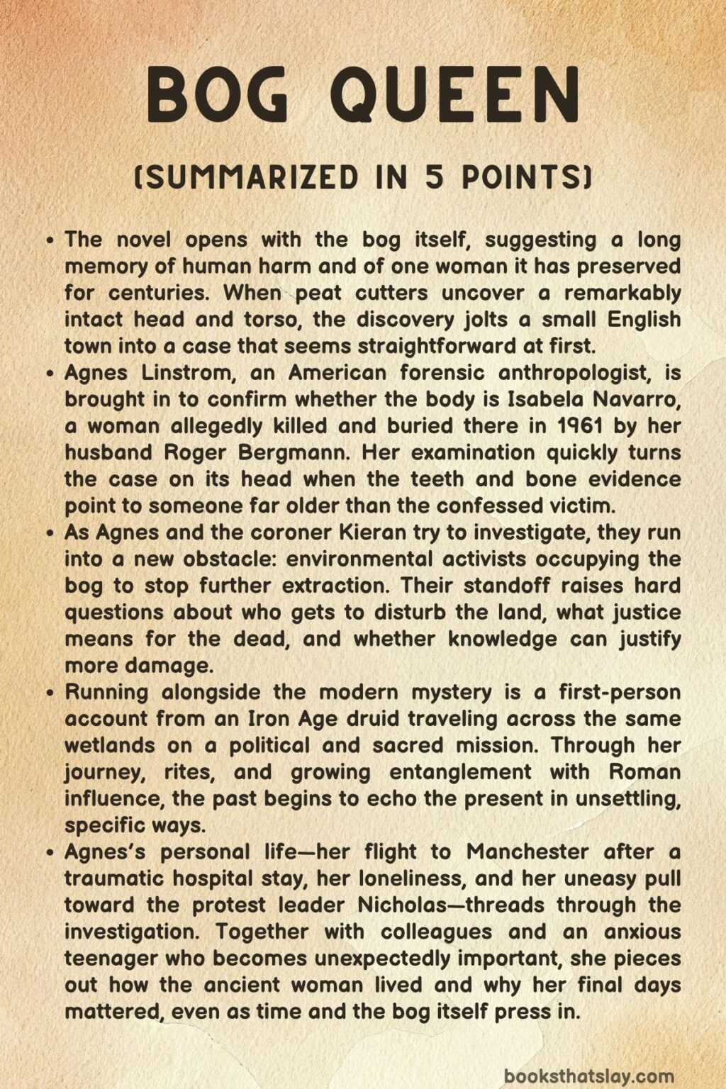 Bog Queen Summary, Characters and Themes