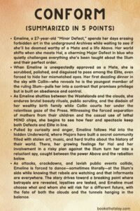Conform by Ariel Sullivan Summary, Characters and Themes