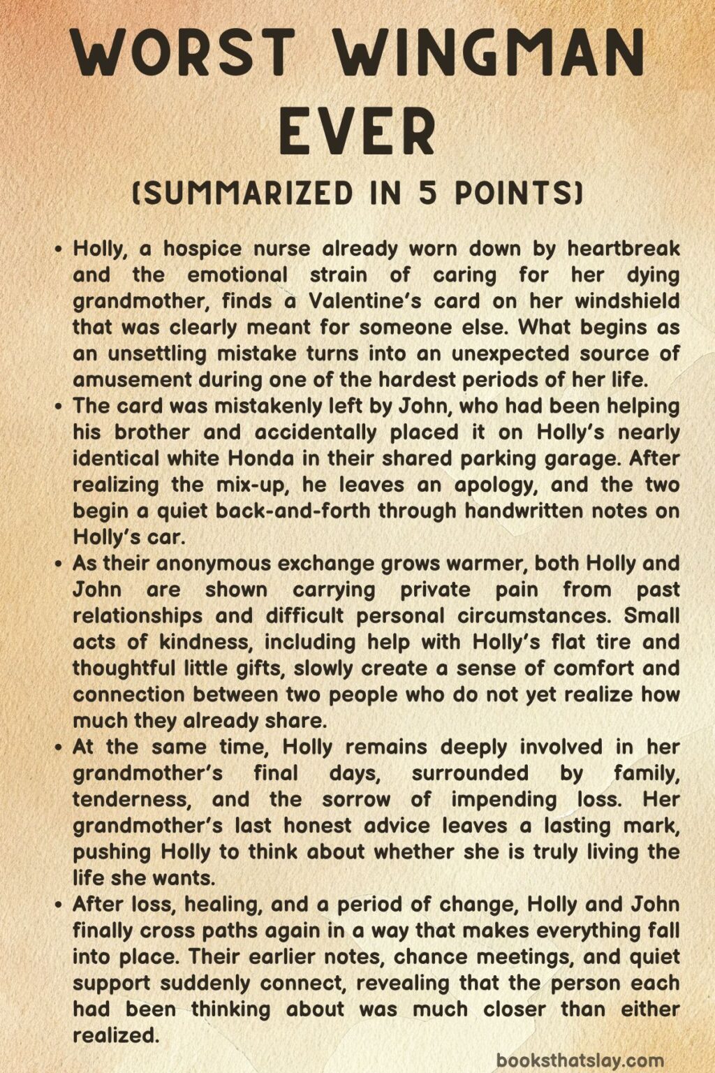 Worst Wingman Ever Summary, Characters and Themes