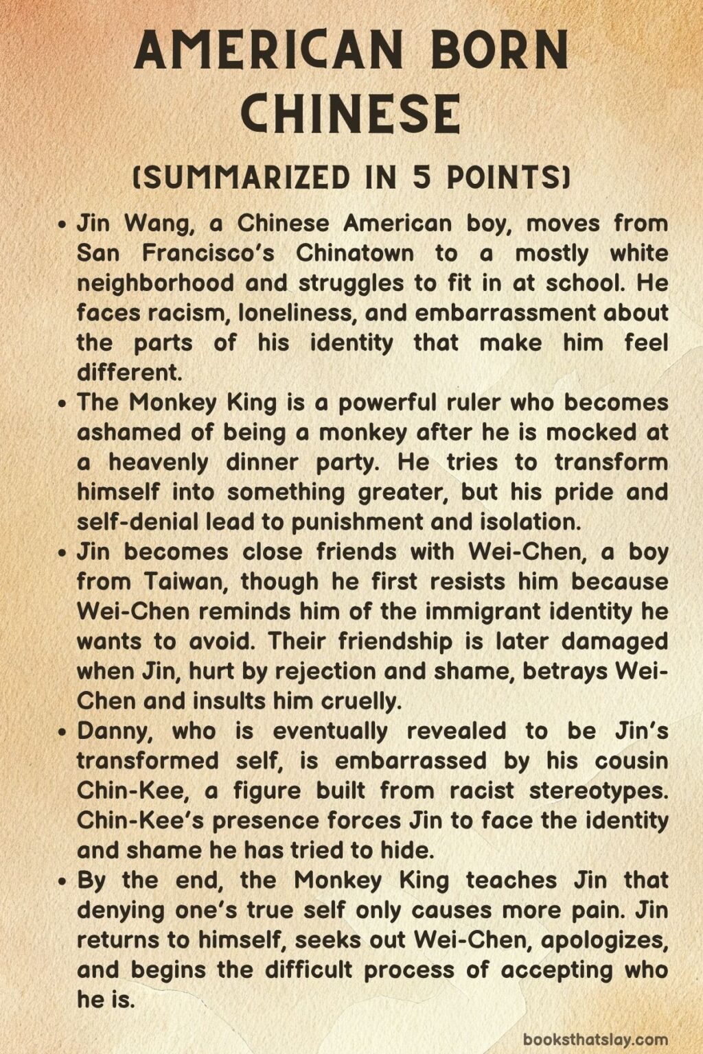 American Born Chinese Summary, Characters and Themes