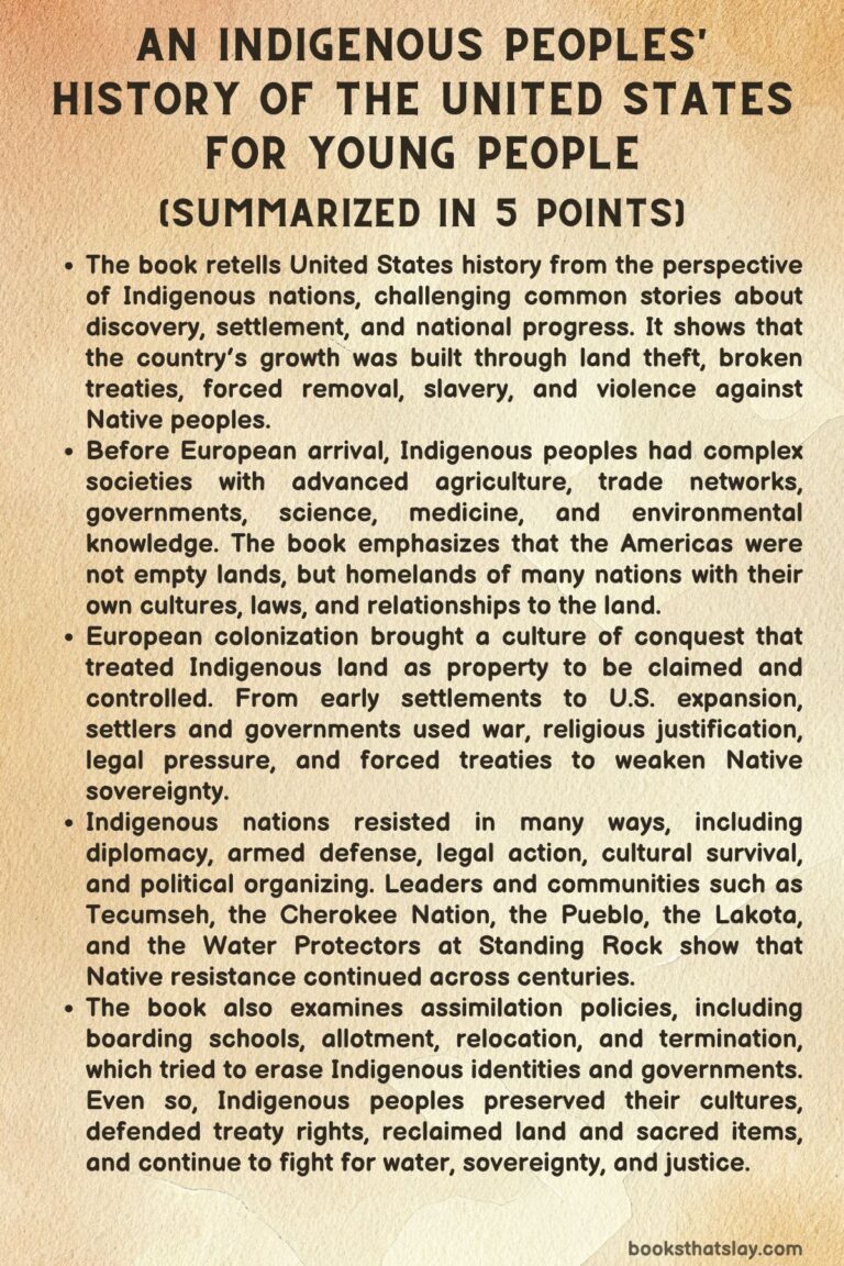 An Indigenous Peoples' History of the United States for Young People ...